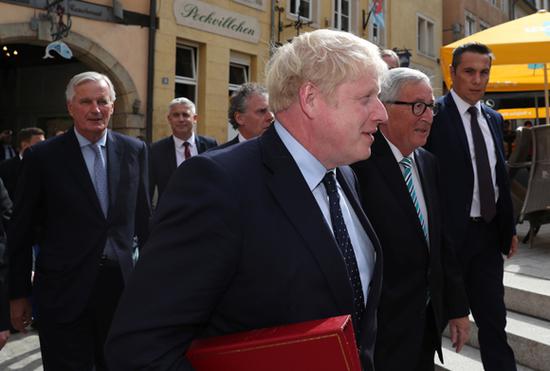 UK's Johnson, EU's Juncker fail to inch closer in their first Brexit ...