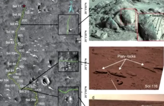 China's Zhurong rover finds evidence of water activity on Mars 750 ...